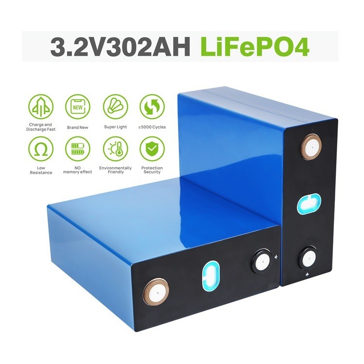 LFP 3.2v 302ah LiFePO4 Prismatic Cell Rechargable With Long Cycles for ...