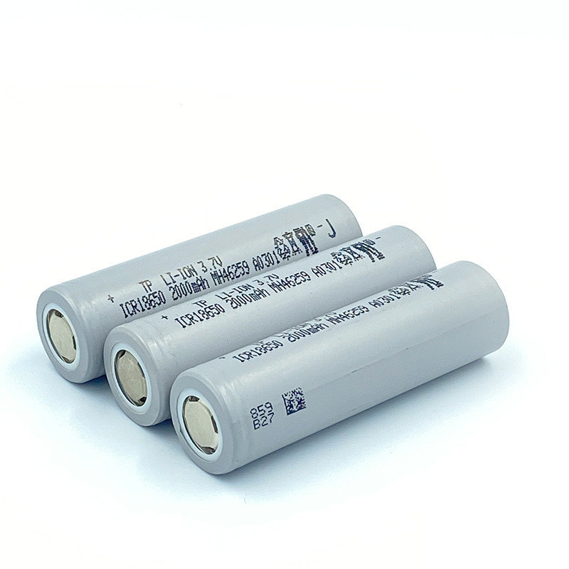 3.7 V 2000mah 18650 Battery Cell 10C Lithium Ion 18650 Battery Cell For ...